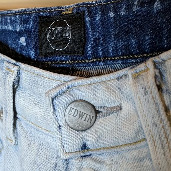 Edwin USA | Jeans | Edwin Japanese Denim Super Soft Distressed Flares ...